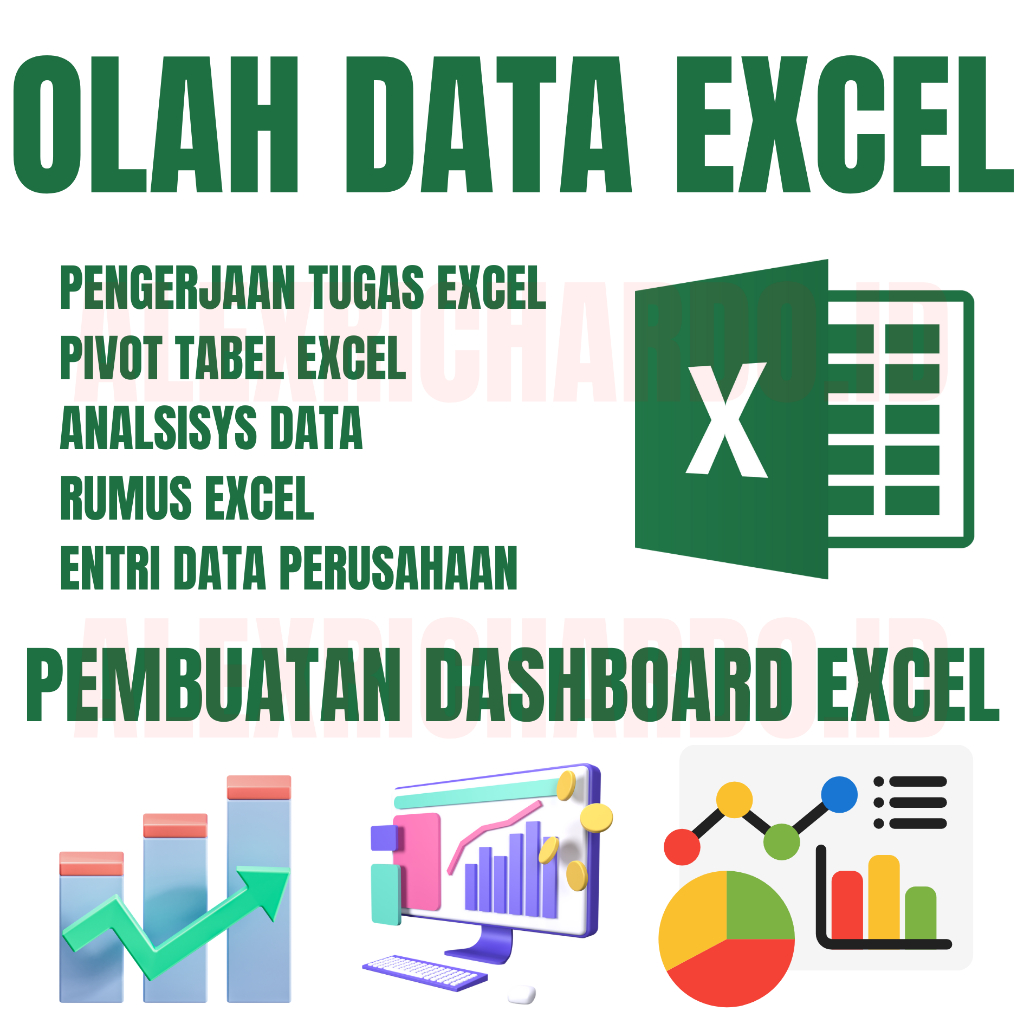 Jual Olah Data | Tugas Excel | Analisis Data | Data Entri | Dashboard ...