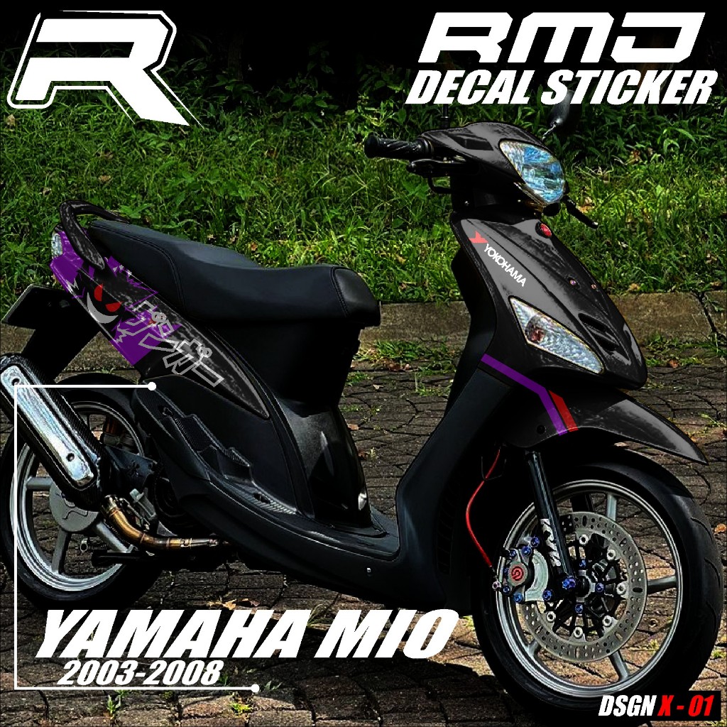Jual (COD) Decal Sticker Mio Sporty Mio Smile Full body Dekal Stiker ...