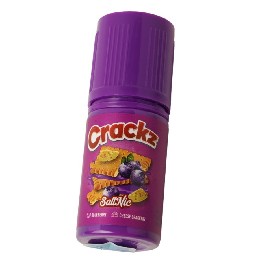 Jual Liquid Saltnic Crackz V6 Blueberry Cheese Crackers 25MG 30ML By ...