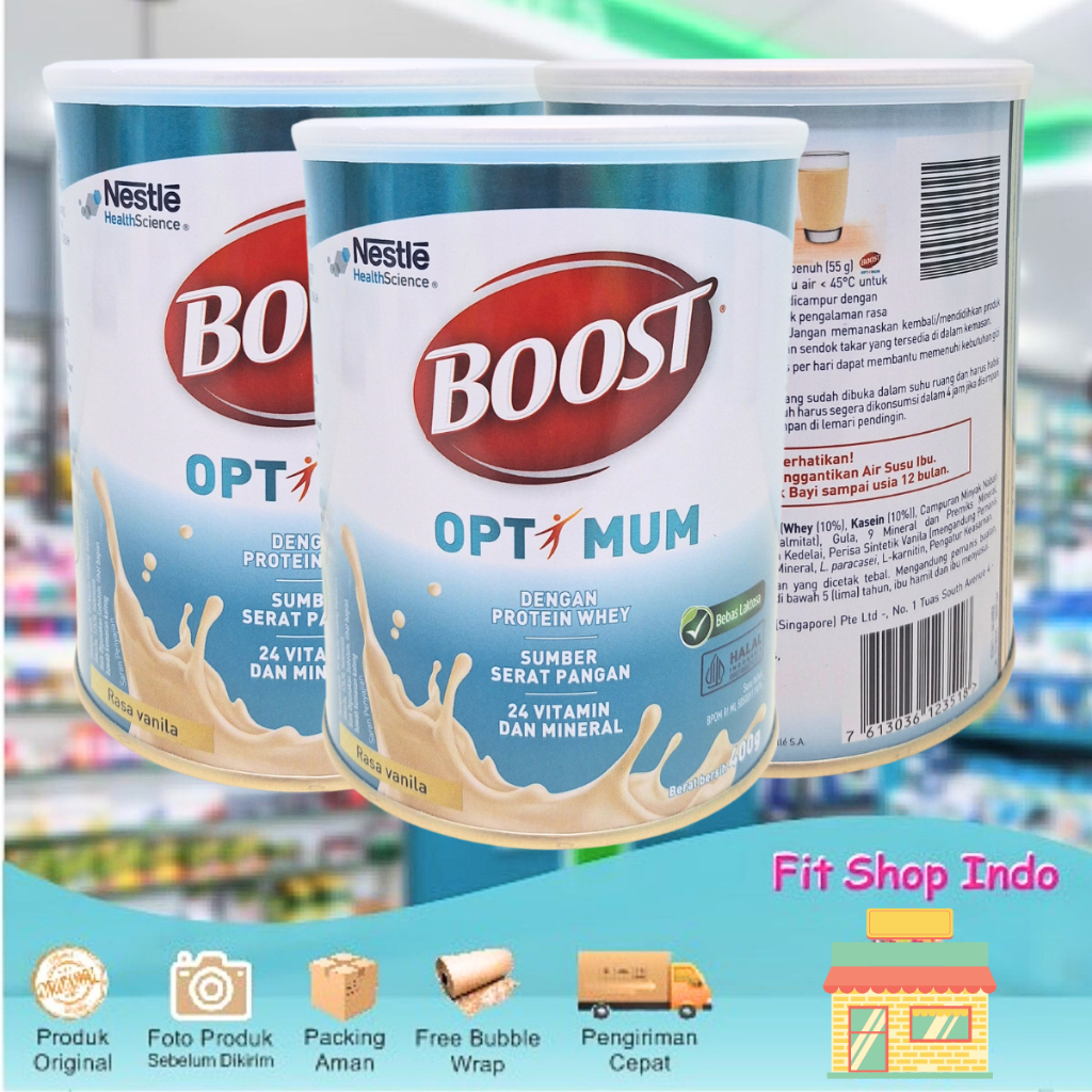 Jual Boost Optimum 400gr (Minuman Bergizi untuk Kesehatan Optimal ...