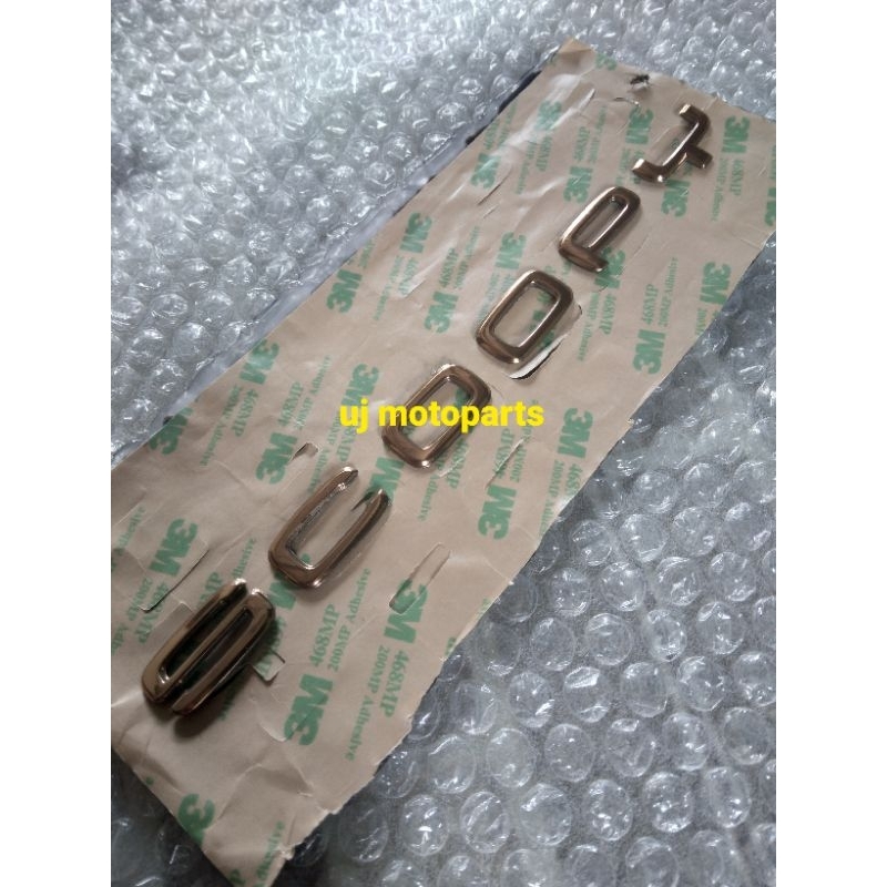 Jual Emblem emblem sticker tulisan logo scoopy scopy new 2021 2023 ...