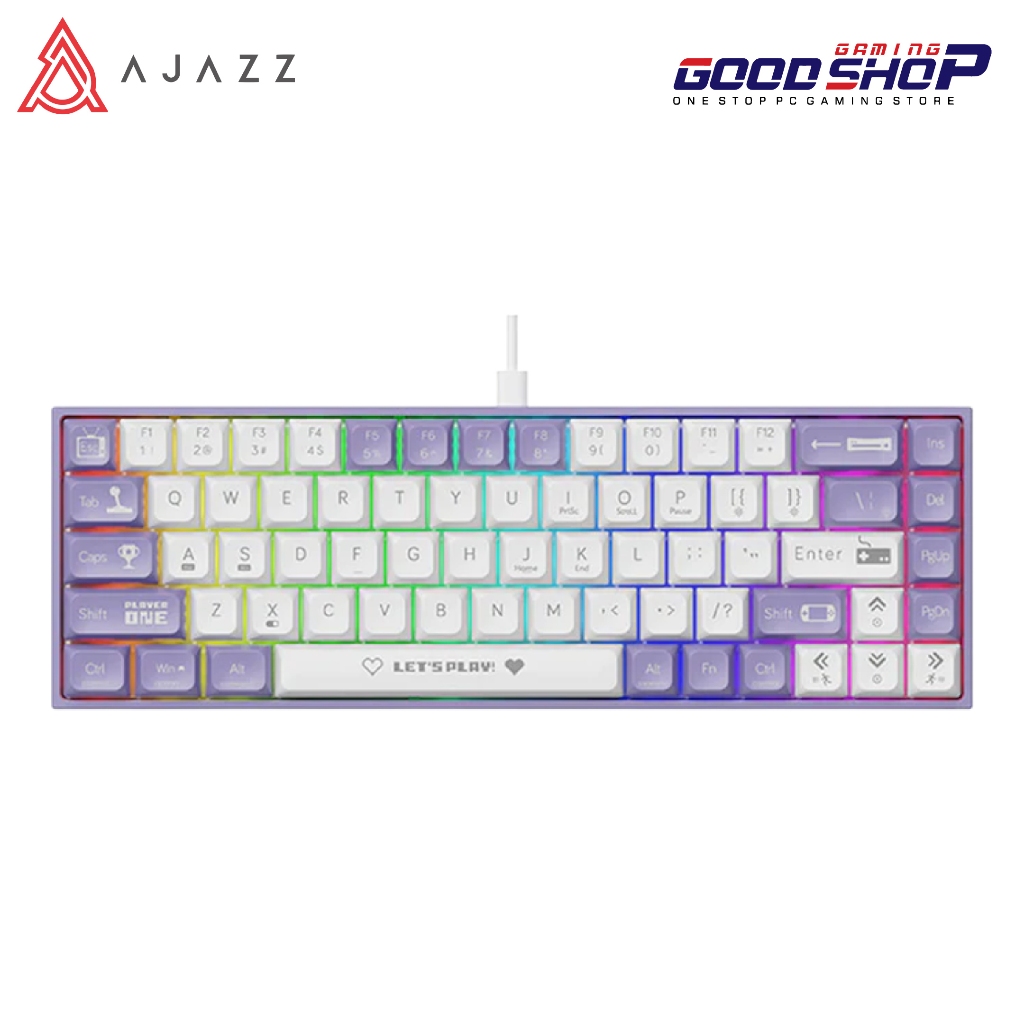 Jual Ajazz AK680 Mechanical Keyboard | Shopee Indonesia