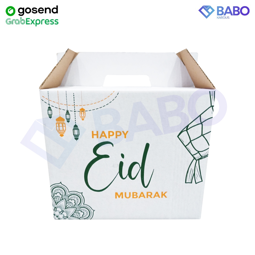 Jual Box Parcel Idul Fitri (33 x 26 x 27 cm) (Jinjing) Karton/Polos ...