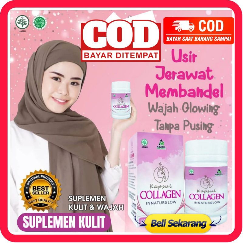 Jual COLLAGEN KAPSUL INNATURGLOW ISI 50 COLAGEN KAPSUL PEMUTIH BADAN ...
