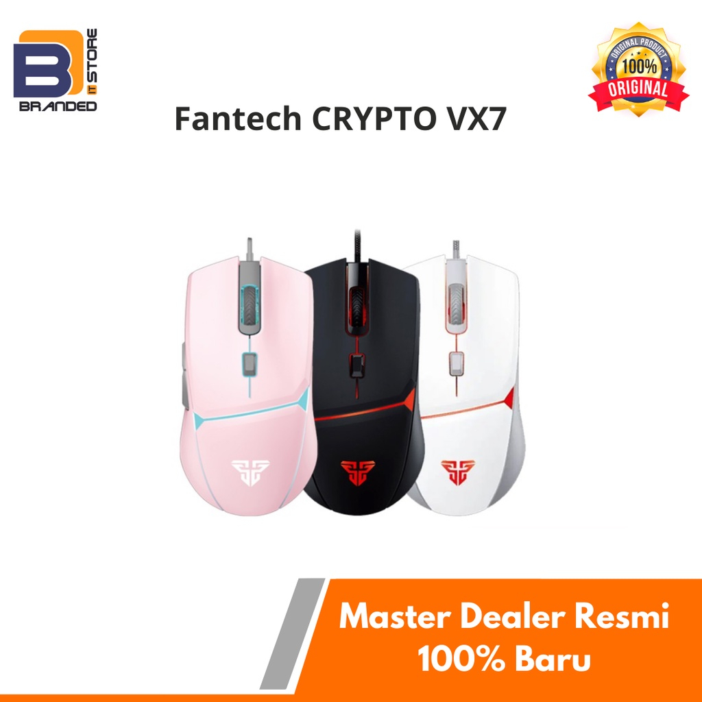 Jual Fantech CRYPTO VX7 VX-7 VX 7 Mouse Gaming Macro | Shopee Indonesia