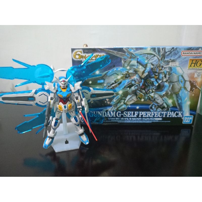 Jual Gundam g-self perfect pack sayap 1 keadaan patah tinggal di lem , masih bisa nego harga ...