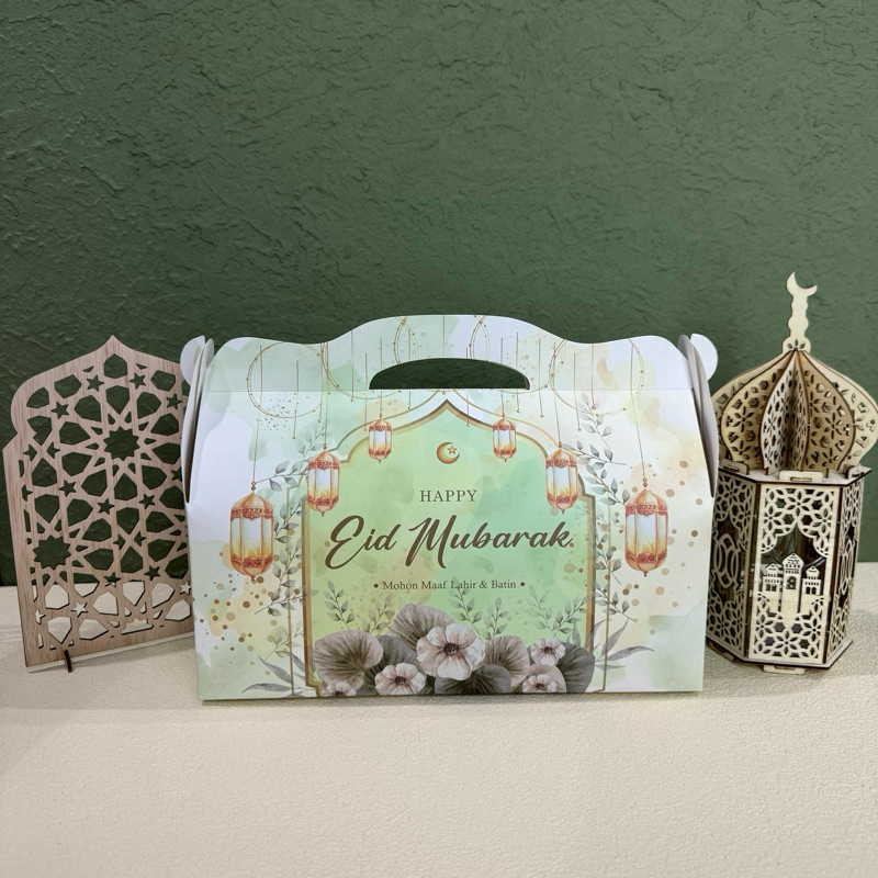 Jual GABLE BOX LEBARAN EID MUBARAK IDUL FITRI DUS HAMPERS KUE KERING ...