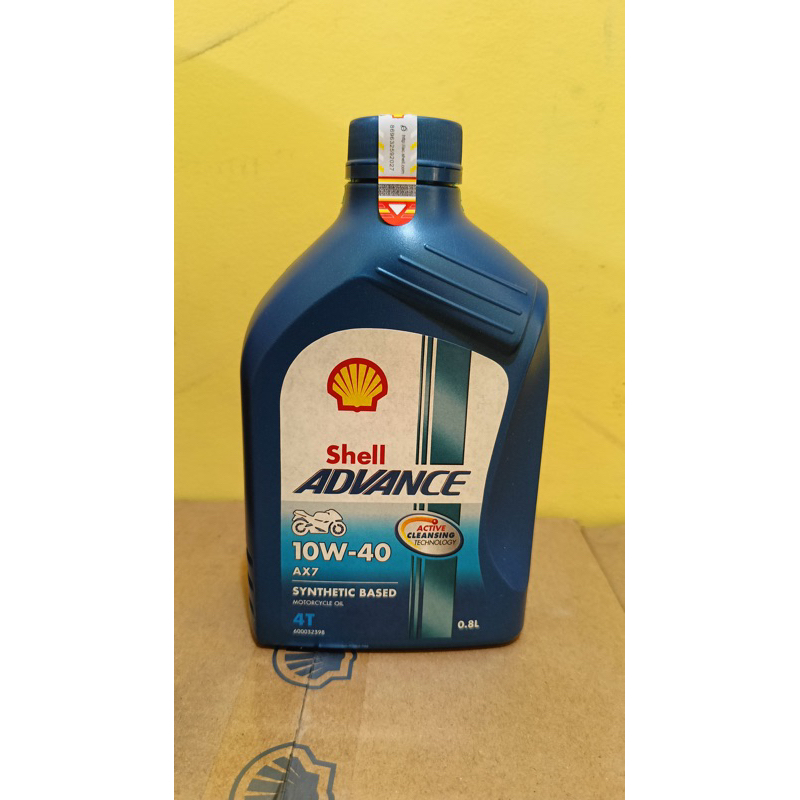 Jual Oli Shell Advance AX7 4T 10w 40 0.8L | Shopee Indonesia
