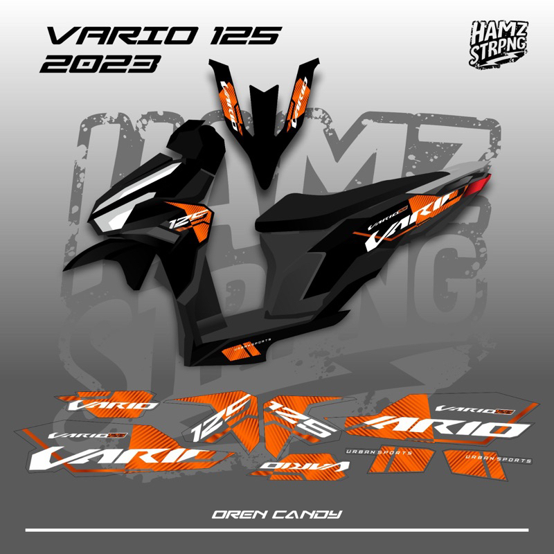 Jual Striping Transparan Vario Gen 2 2023 Malay Edisi Konsep | Shopee ...