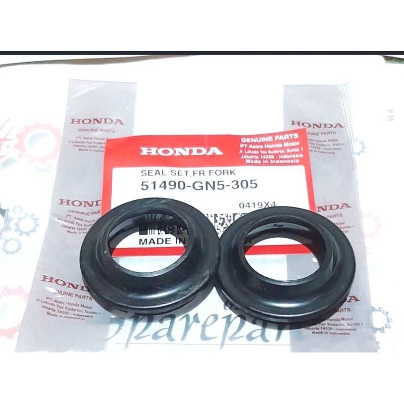 Jual Seal Sil Shock Depan Abu Debu Debu Set Sepasang Grand Beat Vario ...