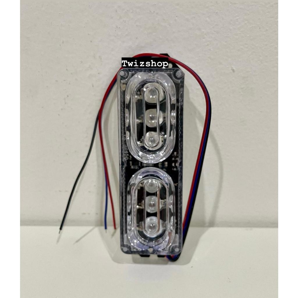 Jual Lampu LED Blitz Strobe 2 Mode Kedap Kedip / LED Flash Light Strobe Blits 12 Volt 24 Volt ...