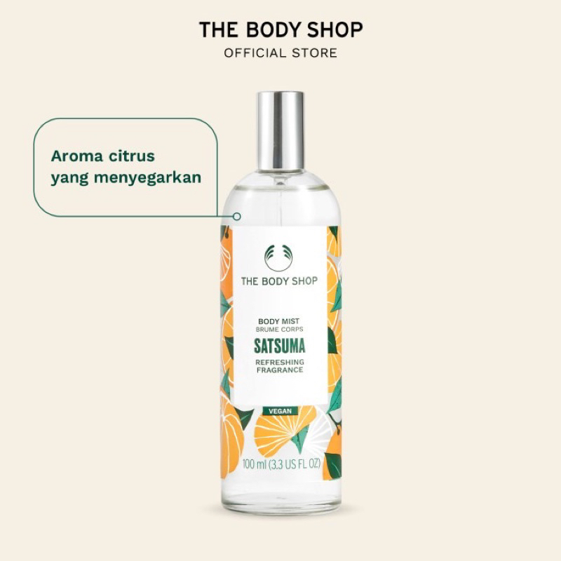 Jual NEW!!!!! The Body Shop Satsuma Body Mist 100ml | Shopee Indonesia