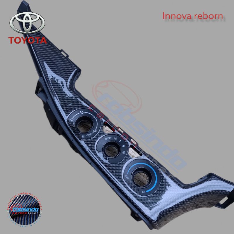 Jual cover panel AC innova reborn type G carbon asli | Shopee Indonesia