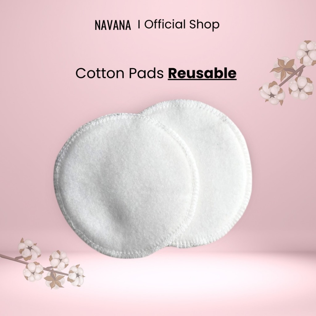 Jual Navana Cotton Pads Reusable | Shopee Indonesia