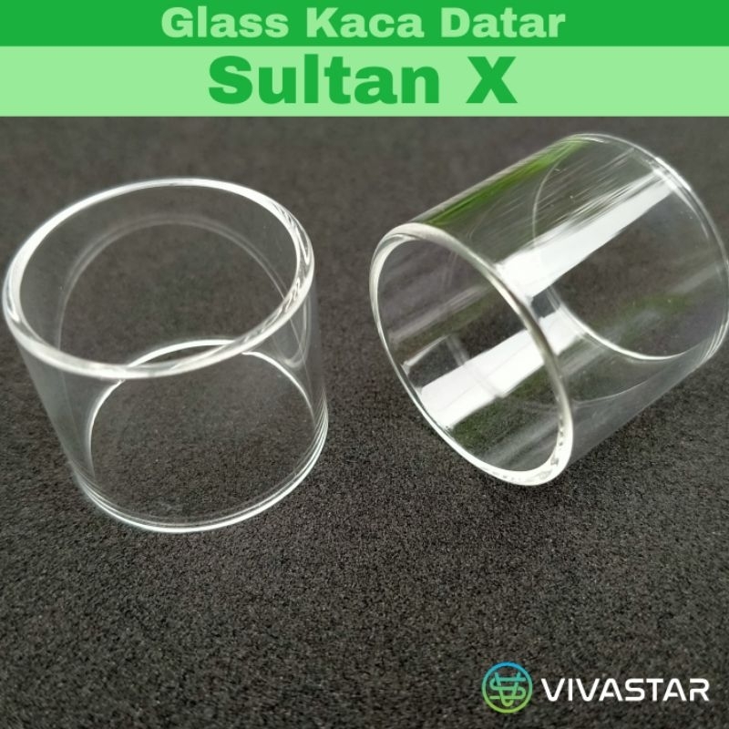 Jual Kaca Sultan X RTA Tube Lurus Glass Replacement Tank | Shopee Indonesia