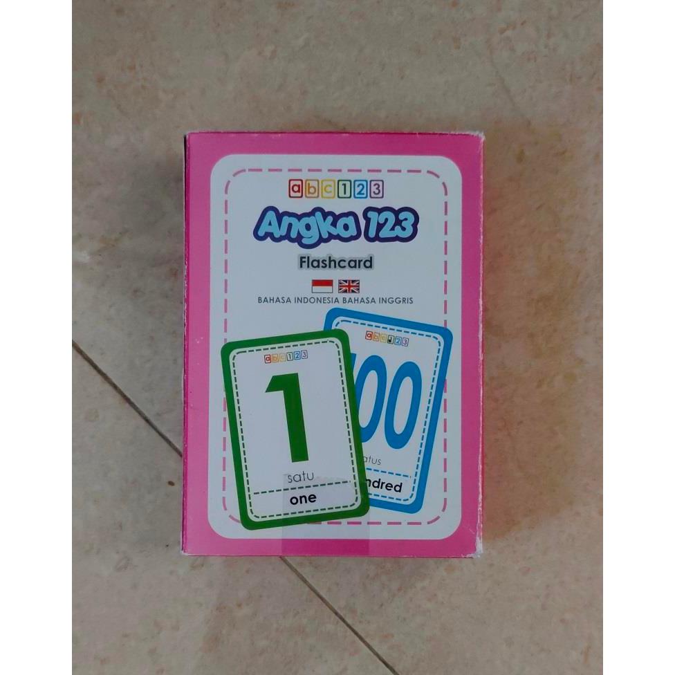 Jual PRELOVED FLASH CARD ANGKA 123-Buku Anak Second-Buku Second Jogja ...