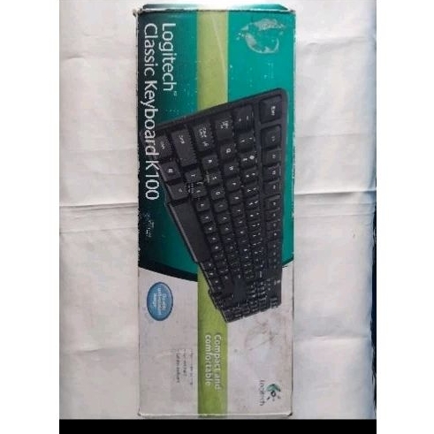 Jual Keyboard CLASSIC LOGITECH K100 original | Shopee Indonesia