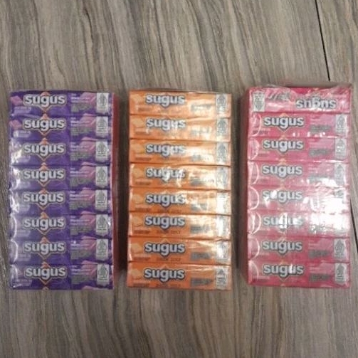 Jual Sugus stik stick permen jadul buah ( 1 box isi 24 ) rasa ...
