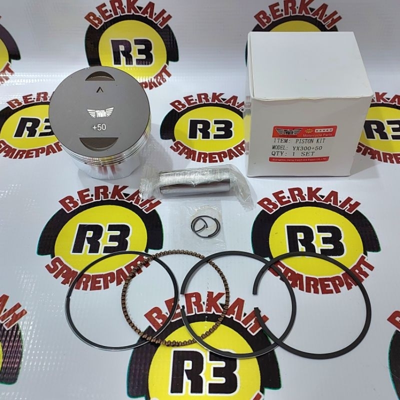 Jual Piston Viar 300cc set Os 0,50 motor roda tiga -Sedia sparepart motor roda3 Viar Kaisar ...