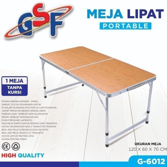 Jual HOME | (G-6012) Meja Lipat / Meja Tanpa Kursi / Meja Lipat ...