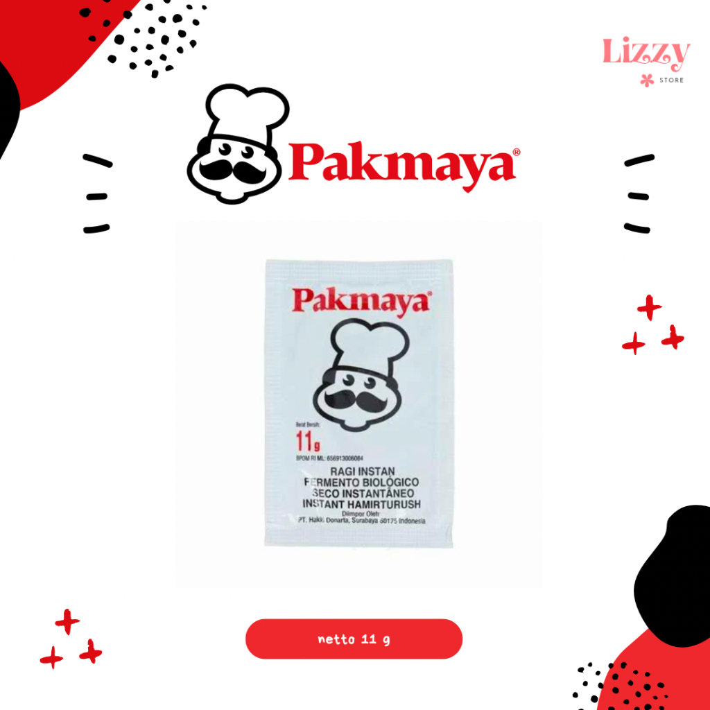 Jual Pakmaya Ragi Instan Kemasan Sachet 11gram | Shopee Indonesia