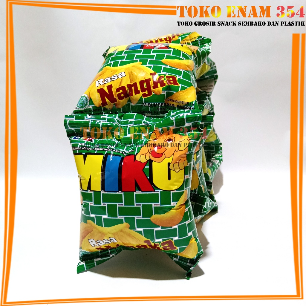 Jual Snack miko rasa nangka renceng isi 10 bungkus x 8 gram | Shopee ...