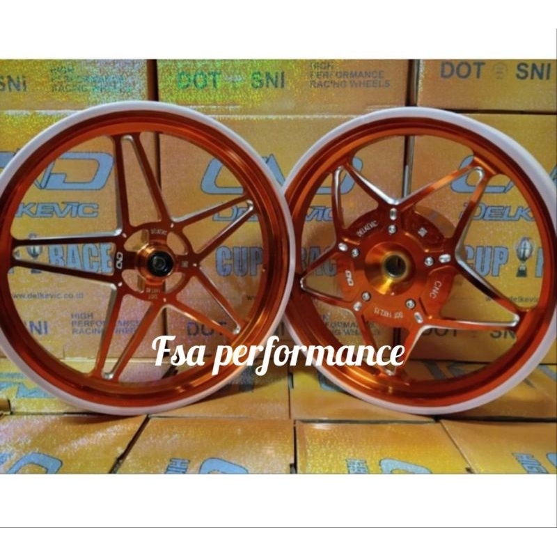 Jual VELG DELKEVIC TERBARU 2024 BINTANG PALANG 5 MODEL K SPEED Mio J ...