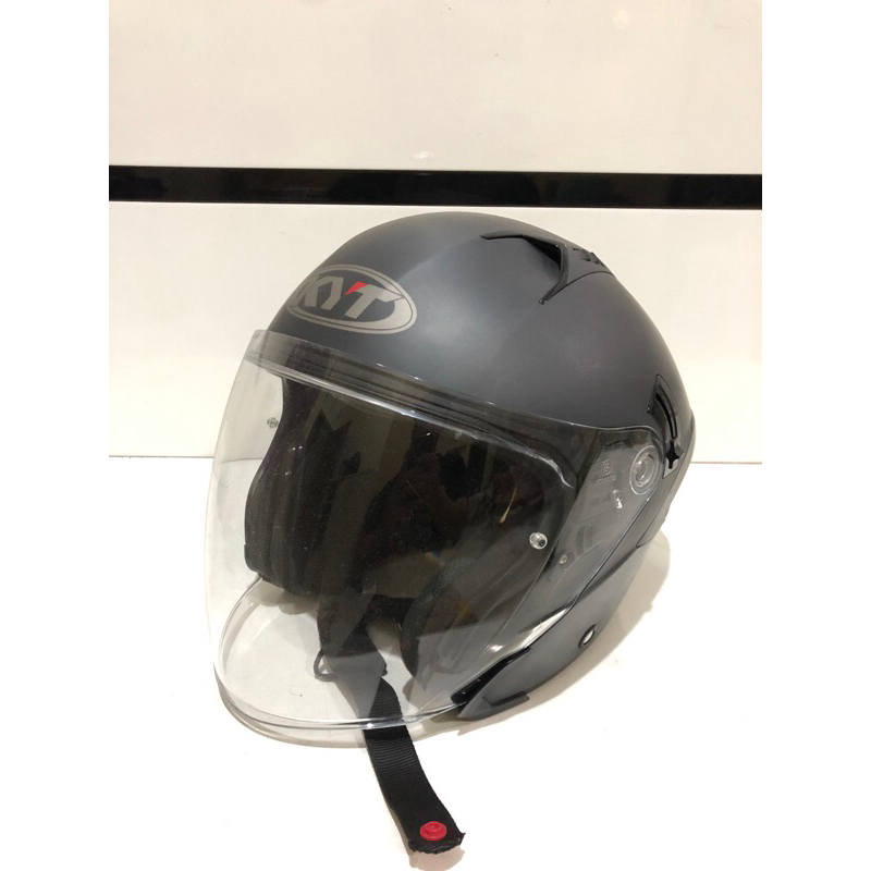 Jual KYT NFJ Black Doff | Shopee Indonesia