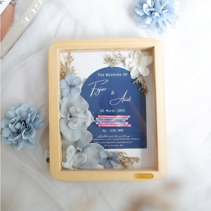 Jual Mahar Pernikahan Akrilik Camelia Mahar Acrylic | Shopee Indonesia