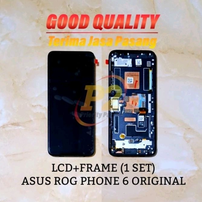 Jual LCD TS+FRAME (1 SET) ASUS ROG PHONE 6 ORIGINAL | Shopee Indonesia