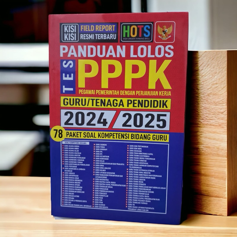 Jual Panduan Lolos Tes Pppk Untuk Guru Tenaga Pendidik 2024 2025