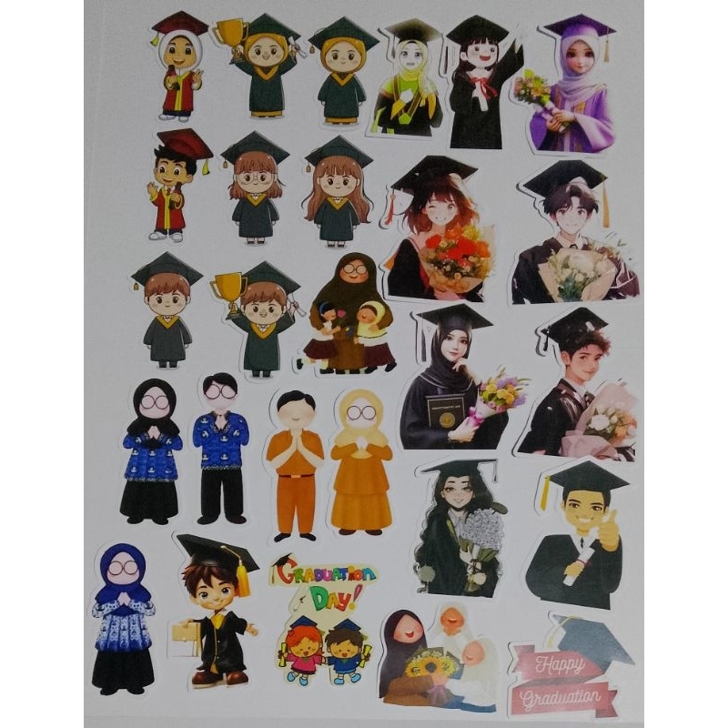 Jual toper wisuda / happy graduation | Shopee Indonesia