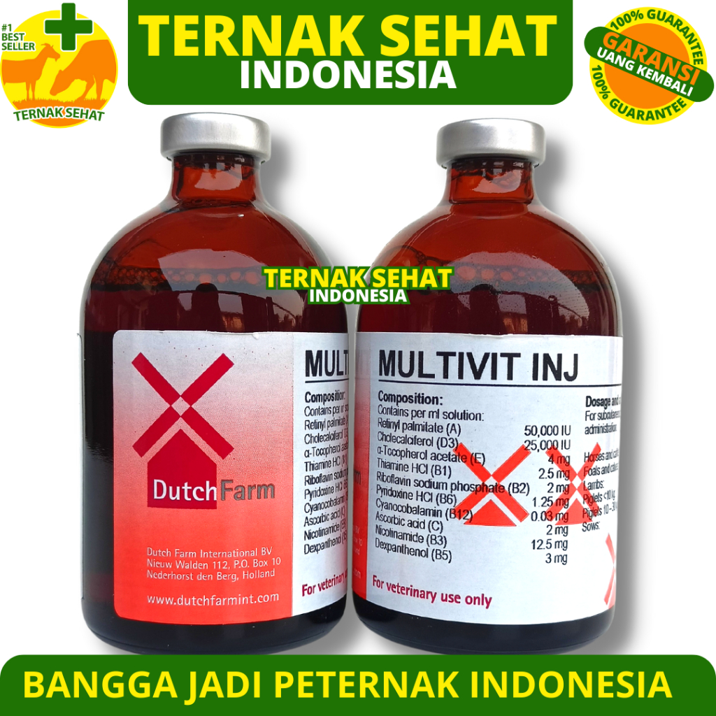 Jual ADE PLEX INJEKSI 100 ML ADE PLEX INJ 50 ML - Multivitamin Hewan ...