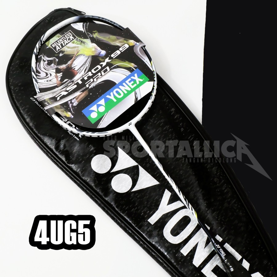 Jual Raket Badminton Yonex Astrox 99 Pro White Tiger 4UG5 Original ...
