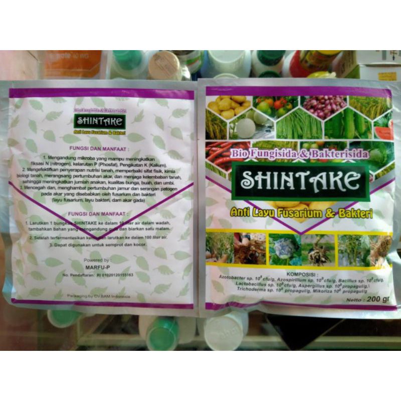 Jual Bio Fungisida % Bakterisida, Anti Layu Fusarium & Bakteri Shintake ...