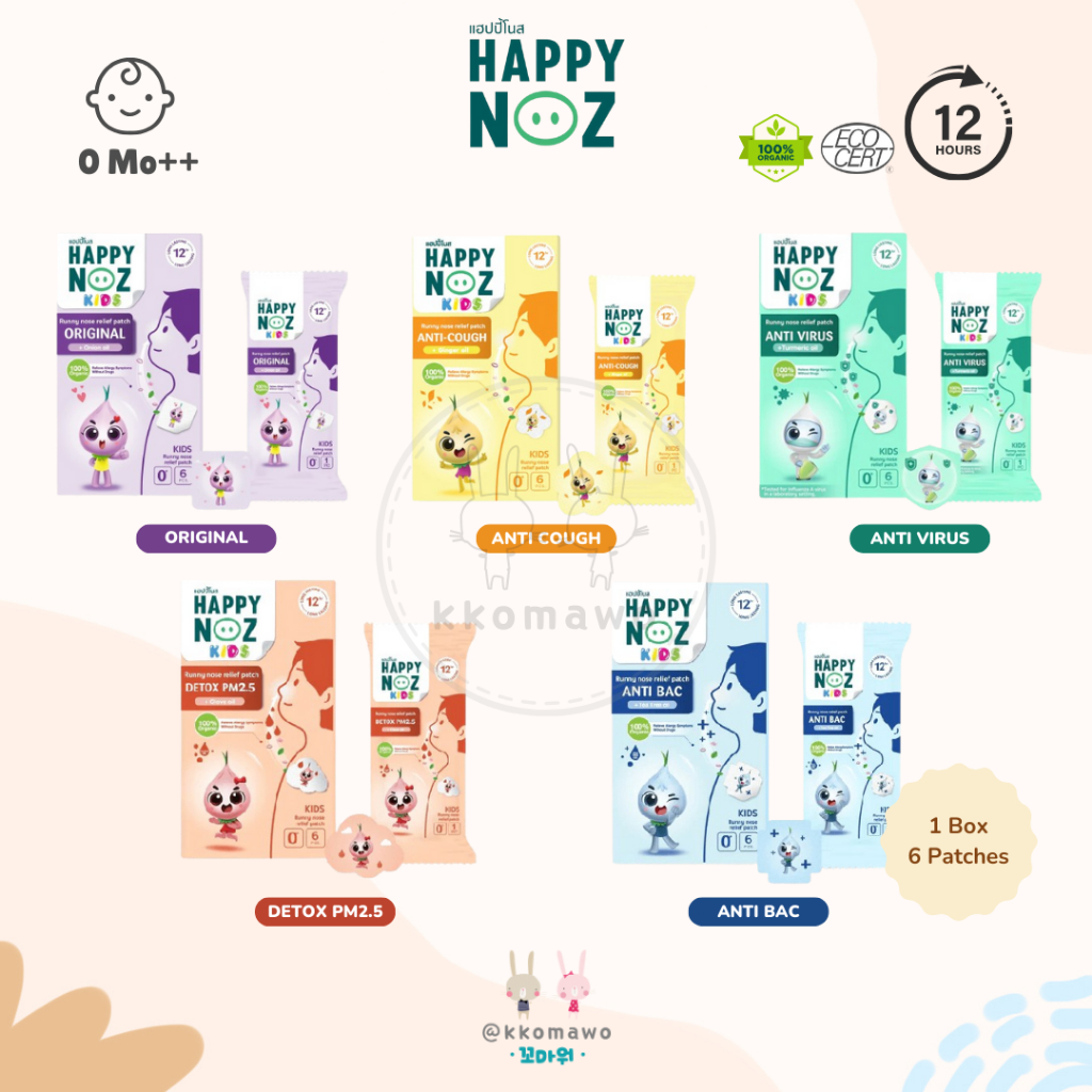 Jual Happy Noz Kids Relief Patch | Shopee Indonesia