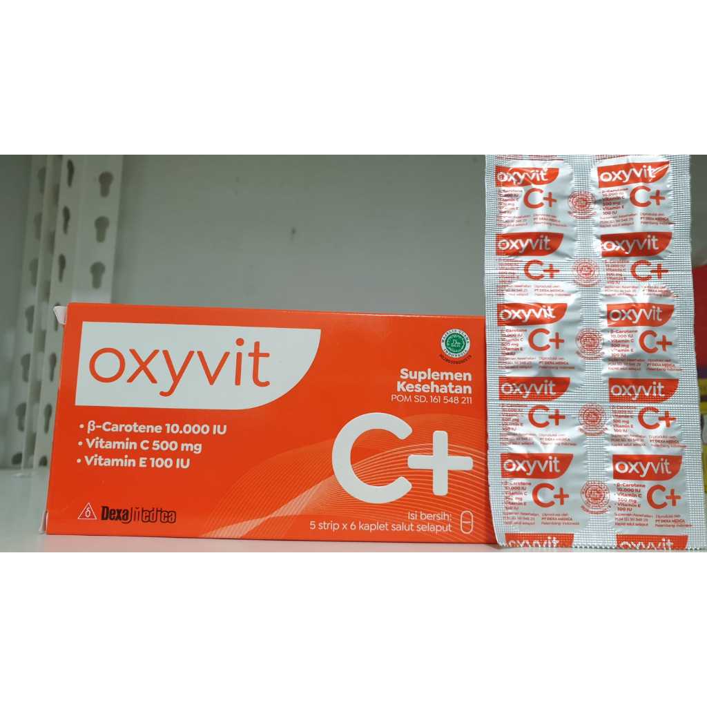 Jual Oxyvit kaplet suplemen untuk membantu memenuhi kebutuhan vitamin A ...