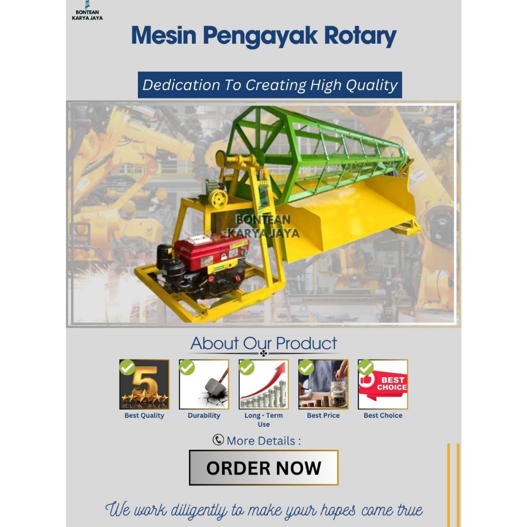 Jual Mesin Pengayak Kompos Rotari Model Cone | Shopee Indonesia