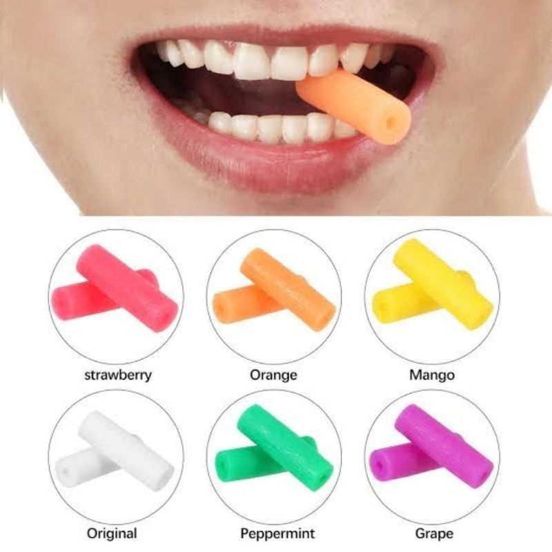 Jual chewy aligner dental chewy / chewies spon gigitan klar rata ...