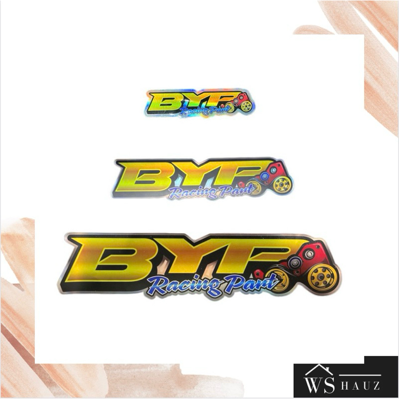 Jual STICKER STIKER MOBIL THAILAND DIESEL BYP RACING PART HOLOGRAM ...