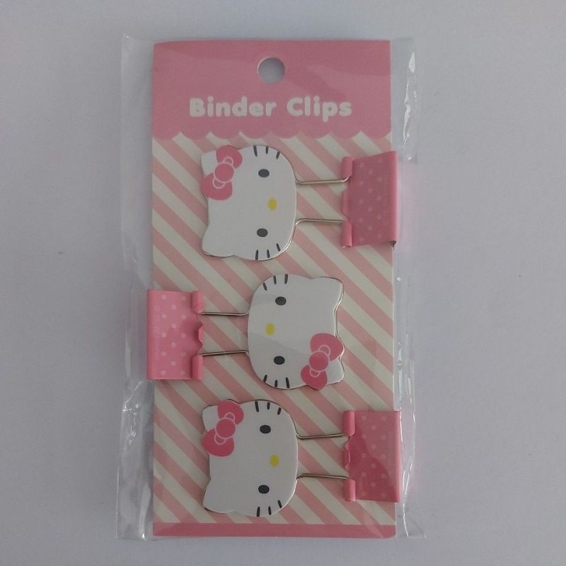 Jual Jastip Jepang Sanrio Binder Clip, 95ribu = isi 3, ready Hello ...