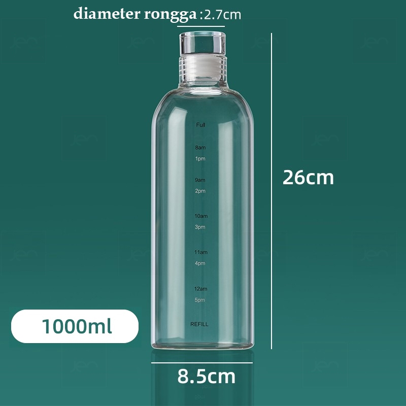 Jual Spring botol minum botol kaca botol kemasan serbaguna | Shopee ...