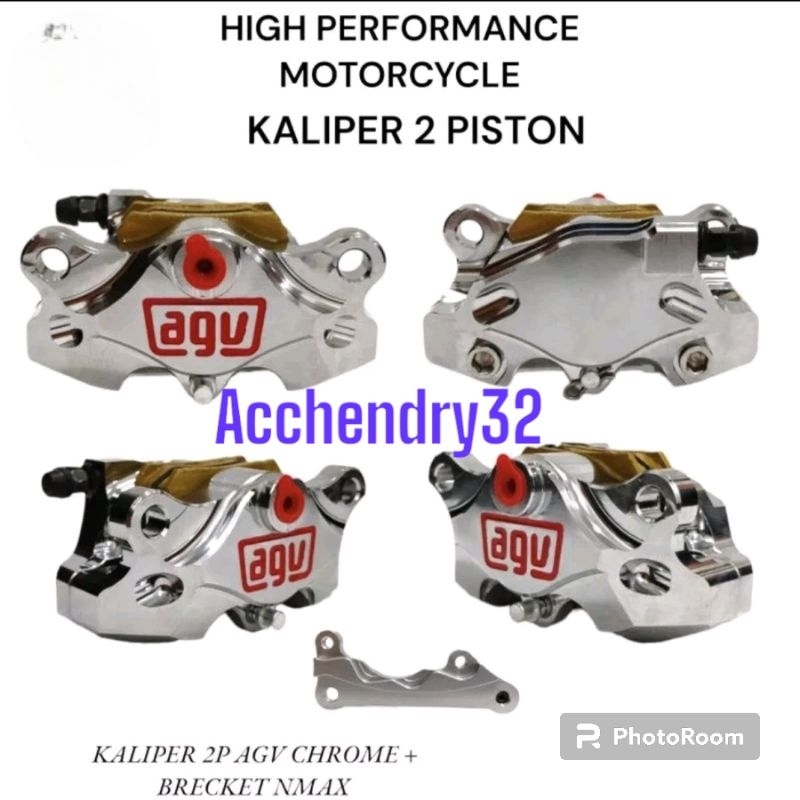 Jual AGV Original caliper Kaliper 2Piston Plus Breket Pnp Yamaha Nmax | Shopee Indonesia
