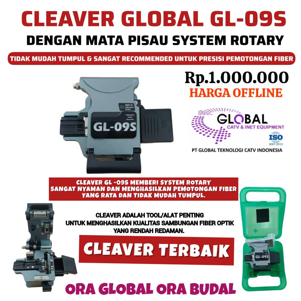 Jual FIBER CLEAVER GLOBAL GL-09S | Shopee Indonesia