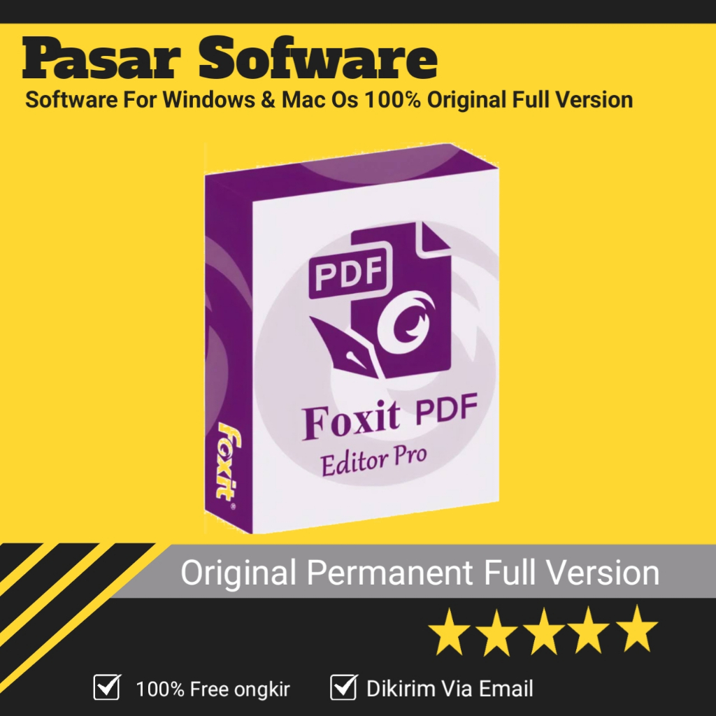 Jual Foxit PDF Editor Pro 2023.3.0.23038 (TERBARU) Full Version ...