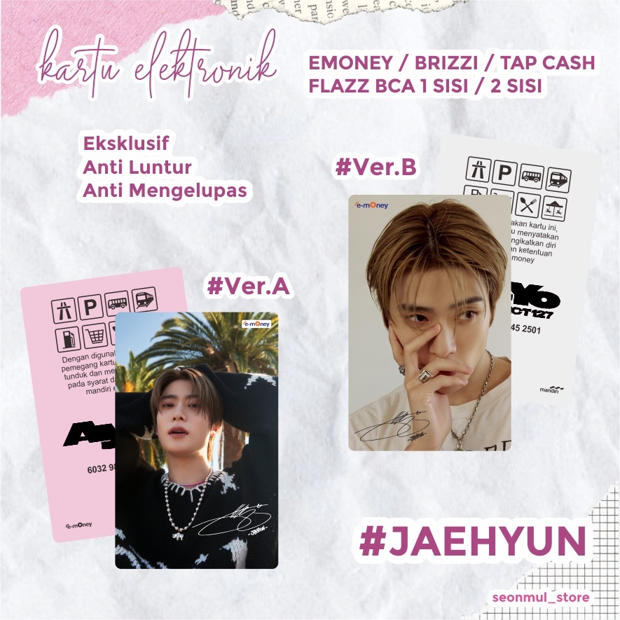 Jual READY STOCK EMONEY JAEHYUN NCT127 AY-YO / NCT 127 AY-YO ALBUM ...