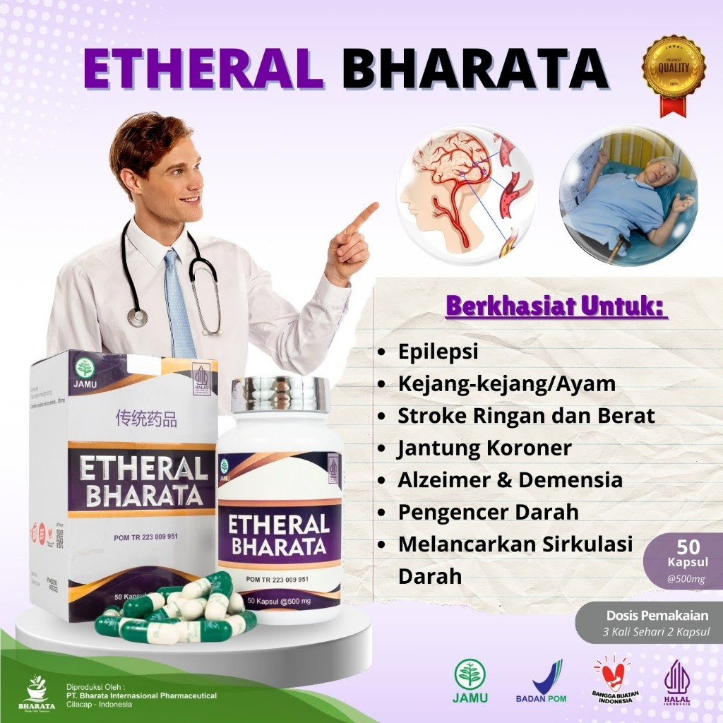 Jual Obat Epilesi dan Stroke Kualitas Terbaik No. 1 - Etheral Bharata ...