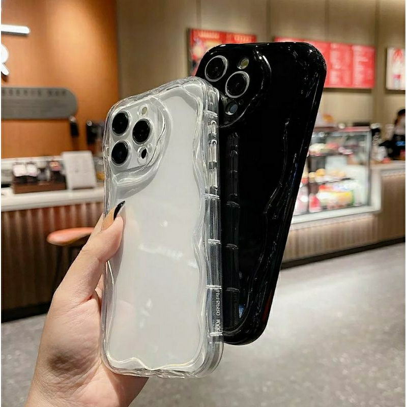Jual Soft Case Wave Melted Glossy - Samsung A35 A55 A56 A20 A30 A20S A21S A22 A23 A24 A25 A31 ...