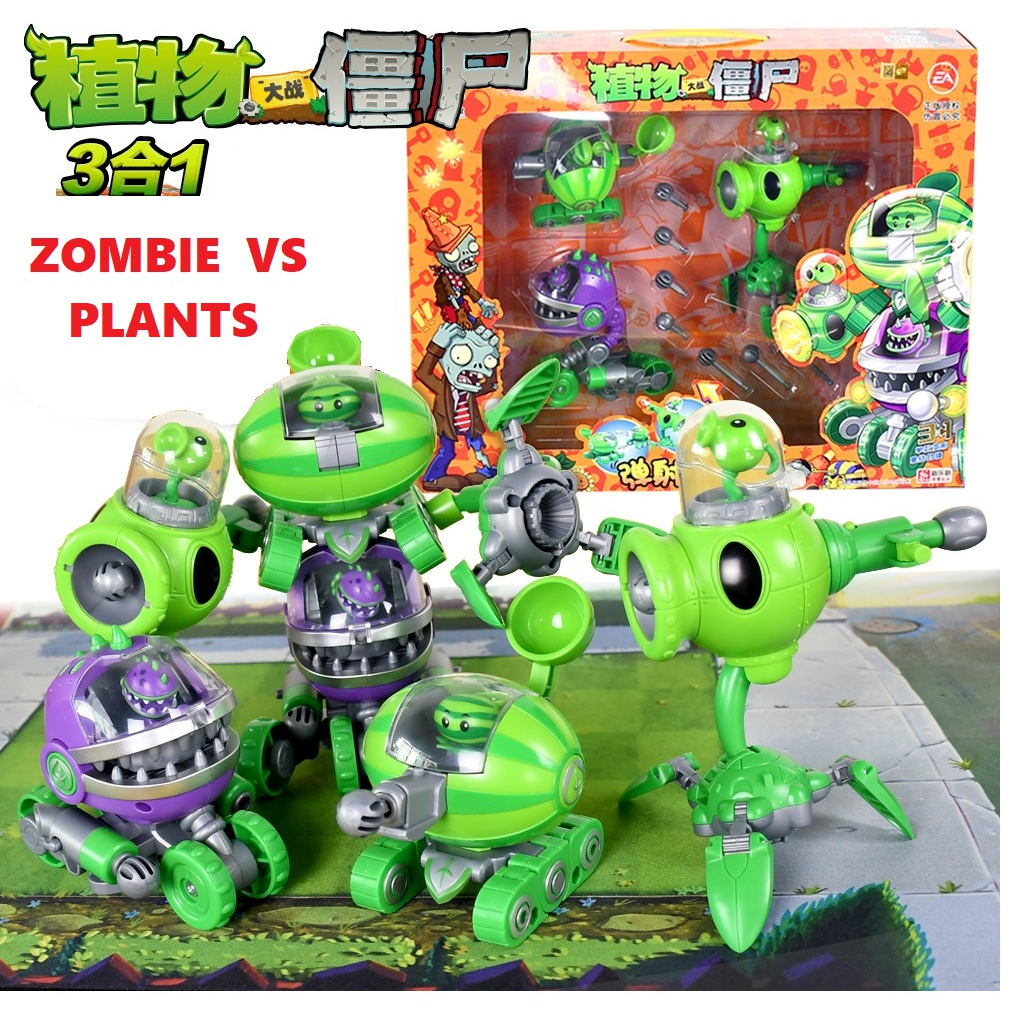 Jual UNIL 2024 MAINAN ANAK DIY ROBOT PLANTS 3 IN 1 | TRANSFORMER ...