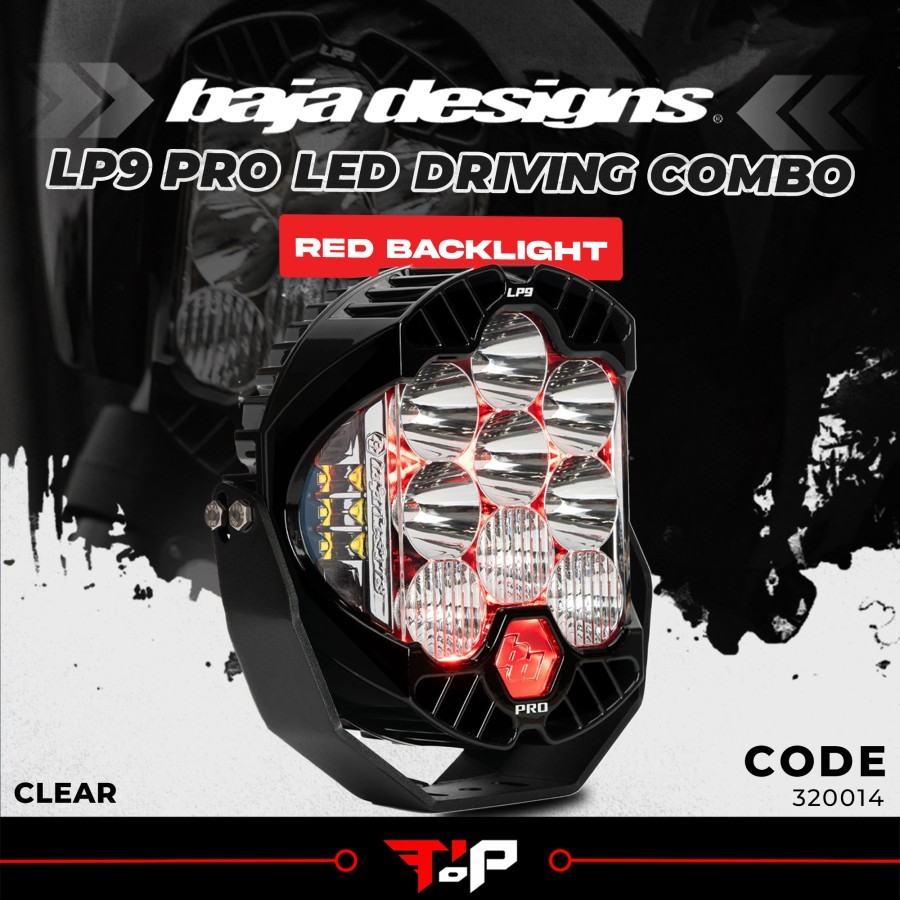 Jual BAJA DESIGNS LP9 PRO LED DRIVING COMBO (RED BACKLIGHT) | Shopee ...